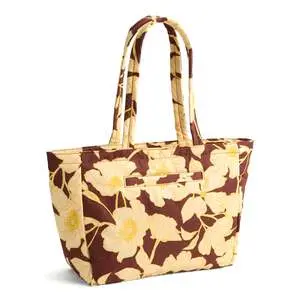 VERA BRADLEY Small Hathaway Tote Bag - Brown