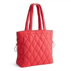 VERA BRADLEY Original Zip Tote Bag - Red