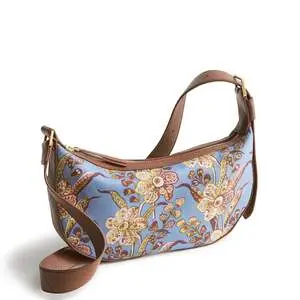 VERA BRADLEY Springbrook Sling Crossbody Bag - Blue