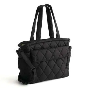 VERA BRADLEY Welland Diaper Bag Tote - Black