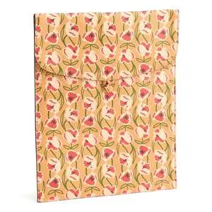 VERA BRADLEY Small Envelope Tech Sleeve In Curly Tulips - Red/pink