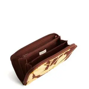 VERA BRADLEY Continental Wallet In Scattered Anemones