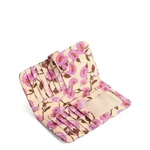 VERA BRADLEY Tab Wallet In Stripey Buttons - White