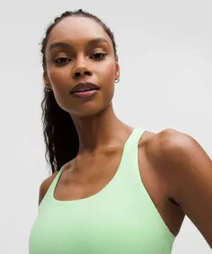 Lululemon Energy Bra Medium Support, B-d Cups - Citra Lime