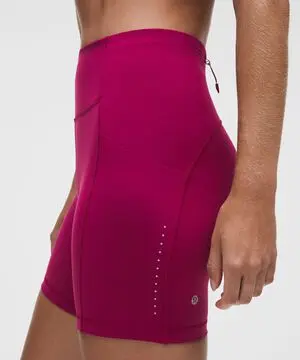 Lululemon Swift Speed High-rise Short 6 - Raspberry Rave