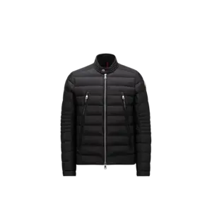 Moncler Amiot Down Biker Jacket