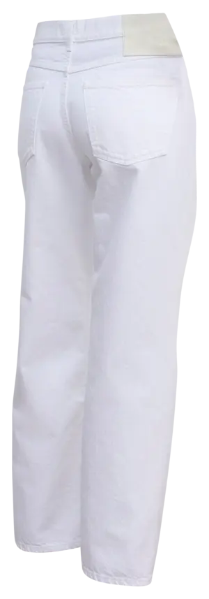 HOUSE OF DAGMAR Cropped Straight Leg Jeans