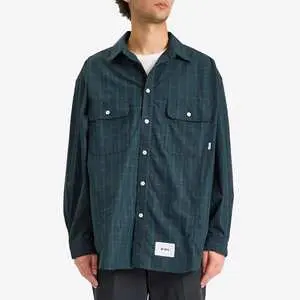 WTAPS Broadcloth Black Watch Check Shirt