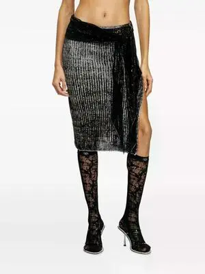 DIESEL M-eganoid Midi Skirt