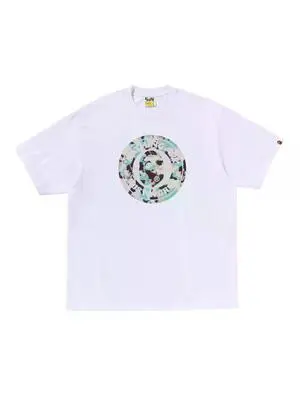 A BATHING APE Logo-graphic T-shirt - White