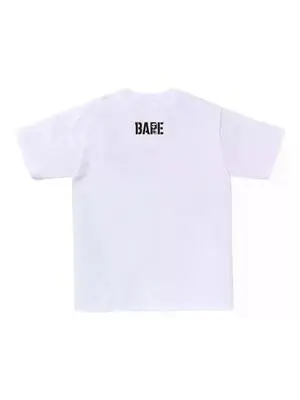 A BATHING APE Camouflage-graphic T-shirt - White