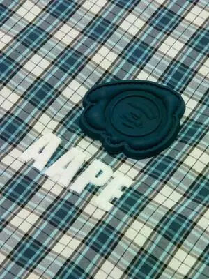 AAPE BY *A BATHING APE® Plaid Shirt