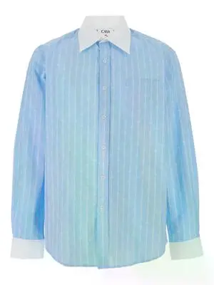 Casablanca Laurel Monogram Shirt - Blue