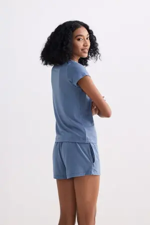 REISTOR Essential Tee And Shorts Set - Blue
