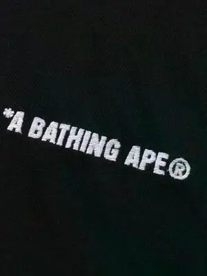 A BATHING APE Camouflage-panelled T-shirt