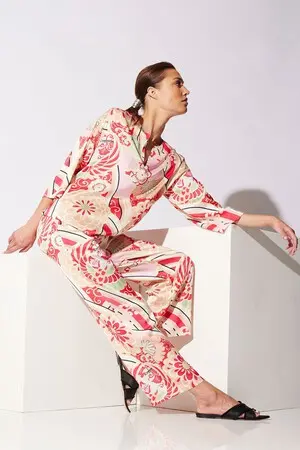 Natori Medallion Pj - Pink