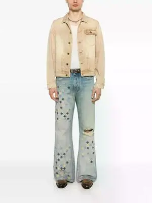 Amiri Embroidered Ma Jeans