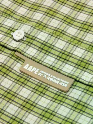 AAPE BY *A BATHING APE® Plaid Shirt