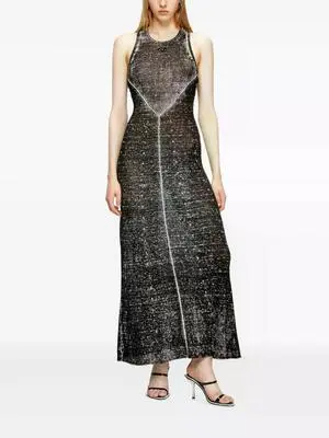 DIESEL® Maxi M-rab Dress - Black