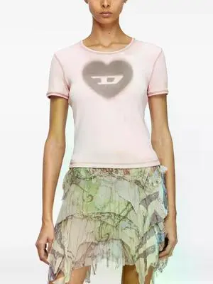 DIESEL® T-ele T-shirt - Pink