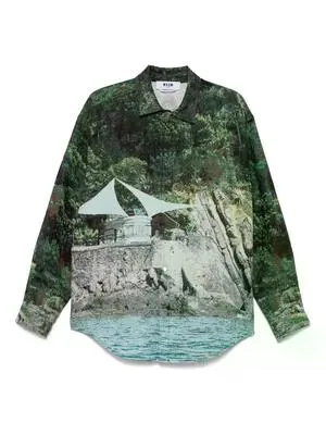 MSGM Printed Shirt