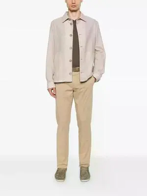Canali Gabardine Trousers