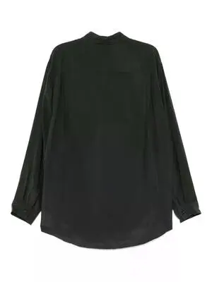 Attachment Fibril Taffeta Patch Pocket Shirt