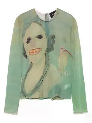 Simone Rocha Lady With A Bird' Top