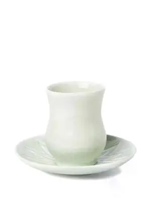 Paula Canovas Del Vas Floral-engraved Tea Cup - Green