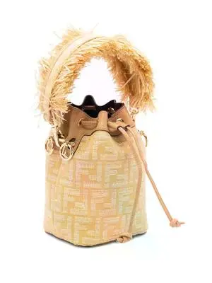 Fendi Mon Tresor Bucket Bag - Neutrals