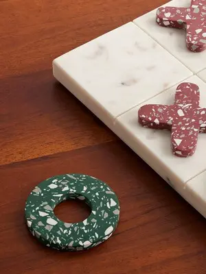 THE CONRAN SHOP Pietra Stone And Marble Naughts And Crosses Set
