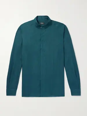 Men's Grandad Collar Shirts