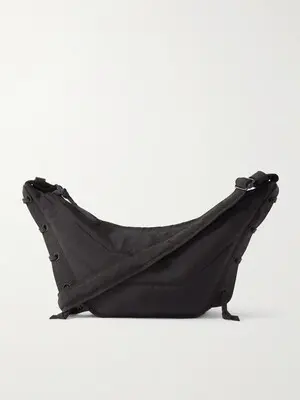 LEMAIRE LEMAIRE Soft Game Small Messenger Bag Black