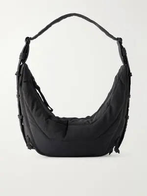 LEMAIRE LEMAIRE Soft Game Small Messenger Bag Black
