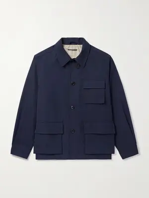 Dunhill Twill Shirt Jacket