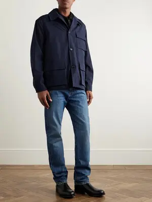 Dunhill Twill Shirt Jacket