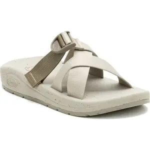 CHACO Cushz Slide Sandal - Silt