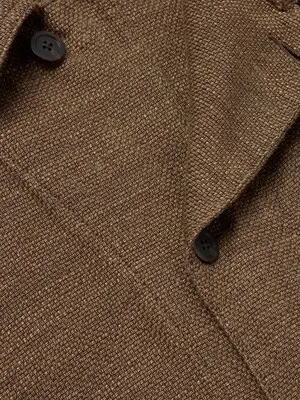 BEAMS Mil Linen And Cotton-blend Chore Jacket