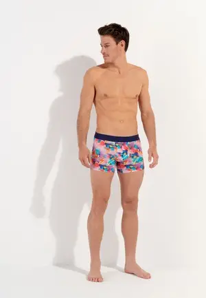 HOM Aquaflowers Boxer Briefs