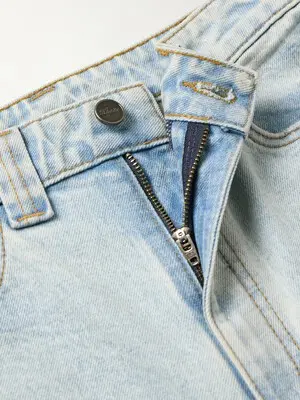 Khaite Dane High-rise Wide-leg Jeans