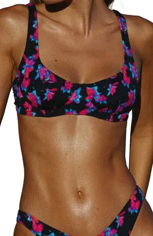 BRIGHT SWIMWEAR Bright Swimwear Capri Top Eclipse Pink