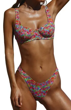 BRIGHT SWIMWEAR Bright Swimwear Capri Top Flashdance Neon