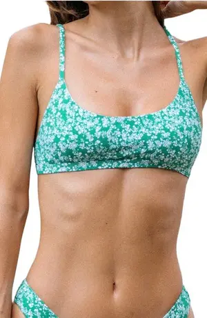BRIGHT SWIMWEAR Gemma Bikini Top - Peppermint