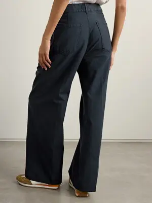 Citizens Of Humanity Petra Pleated Wide-leg Pants - Blue