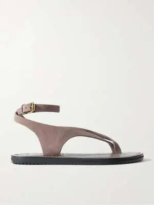 A.emery Millar Suede Sandals Chocolate