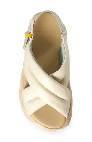 4CCCCEES Mellow Moa Platform Slingback Sandal - Ivory