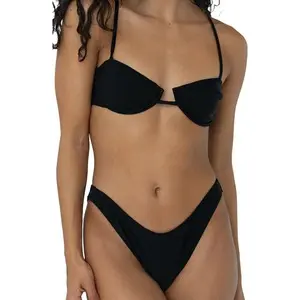 BRIGHT SWIMWEAR Lola Top - Black