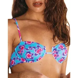 BRIGHT SWIMWEAR Lola Bikini Top - Groovy Garden