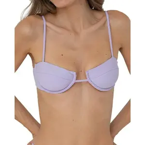 BRIGHT SWIMWEAR Lola Bikini Top - Lilac