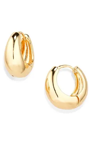 Nordstrom Tapered Huggie Hoop Earrings - Gold